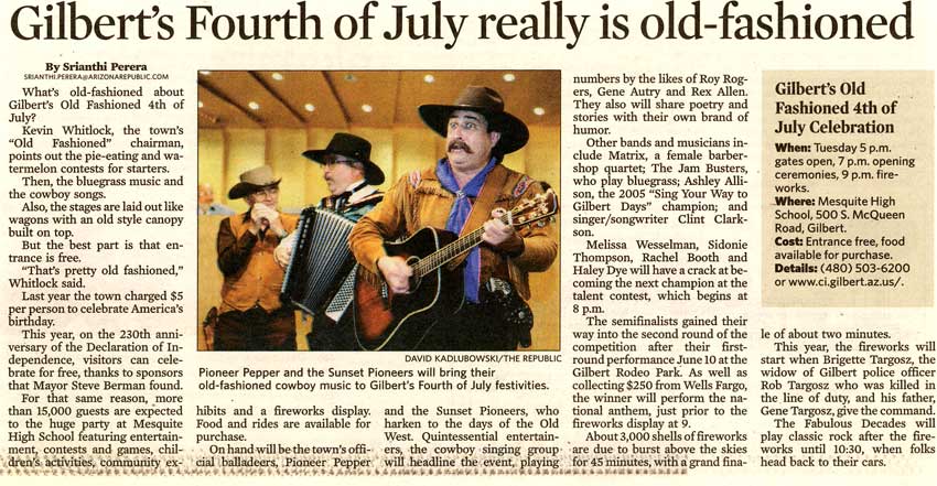 Gilbert Mayor Steve Berman