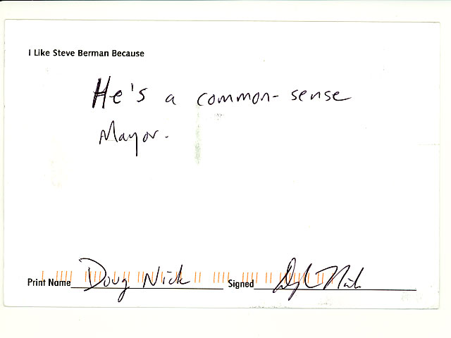 Gilbert Mayor Steve Berman