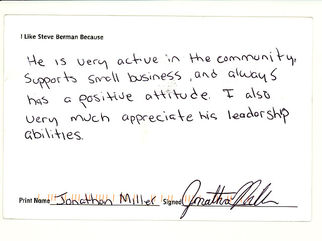 Gilbert Mayor Steve Berman