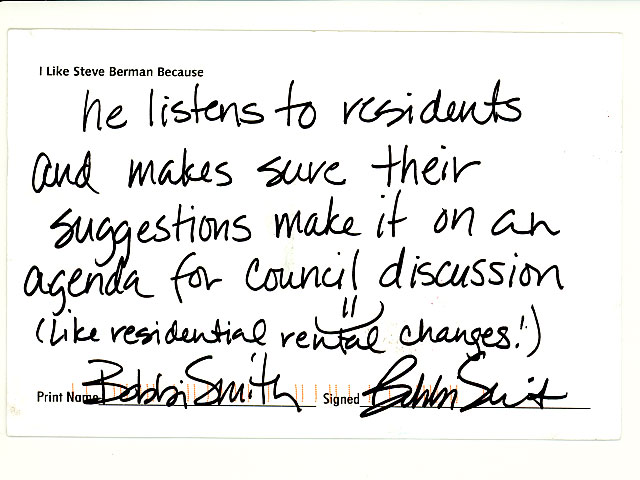 Gilbert Mayor Steve Berman